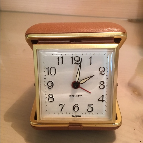 Accents | Vintage Travel Alarm Clock Wind Up | Poshmark